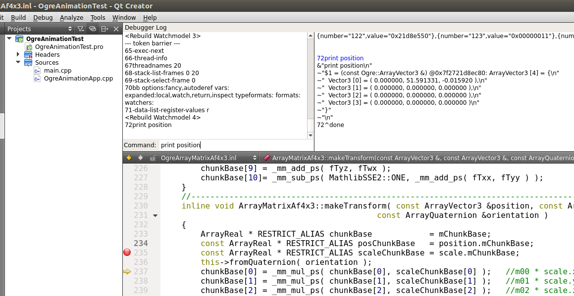 Gdb Pretty Printers For Ogre Simd Datatypes Yosoygames